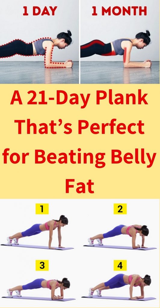 A 21-Day Plank That’s Perfect for Beating Belly Fat – My Amazing Stuff